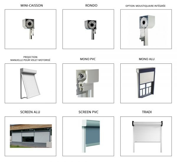 Mini caissons pour volets roulants – PRO DSROLL