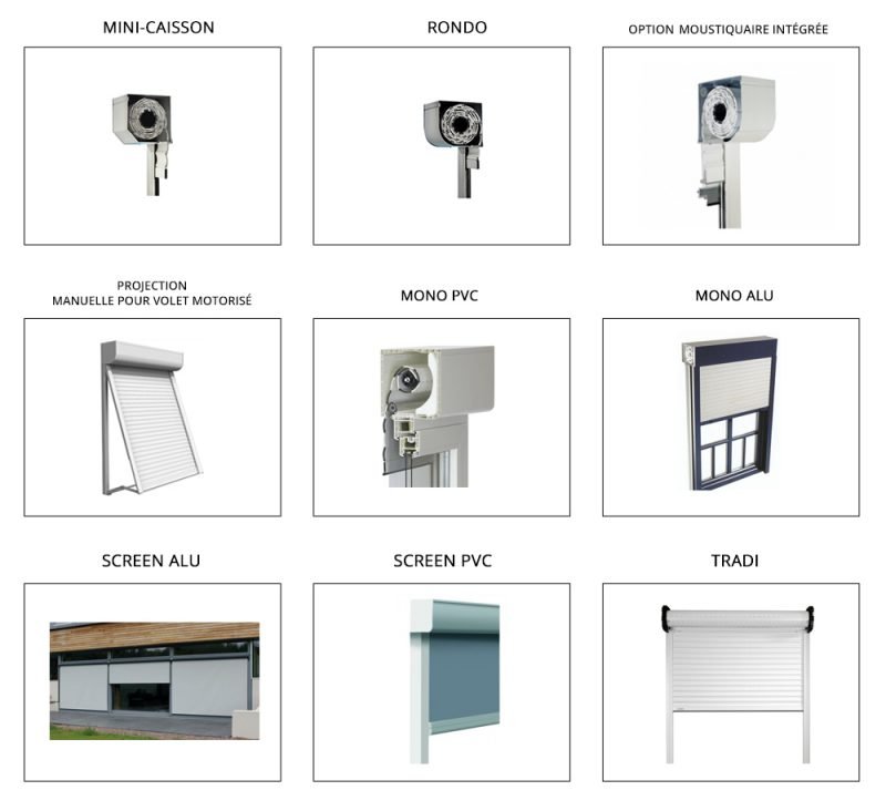 Mini caissons pour volets roulants – PRO DSROLL
